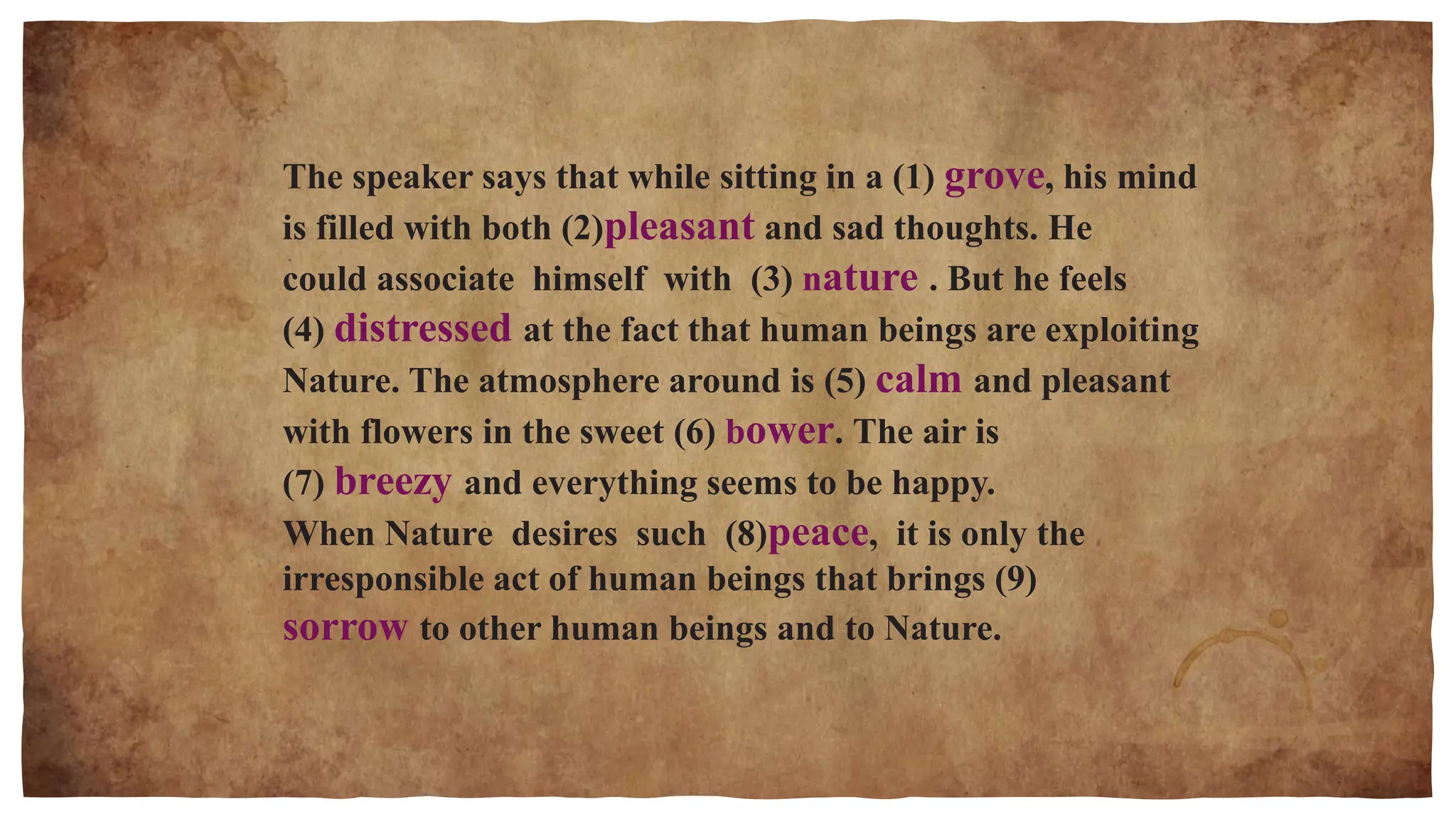 Aster Chapter 5 Lines written in early spring.pptx