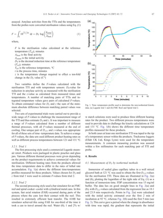 A sterilisation time temperature integrator based on amylase from the hyperthermophilic organism ...