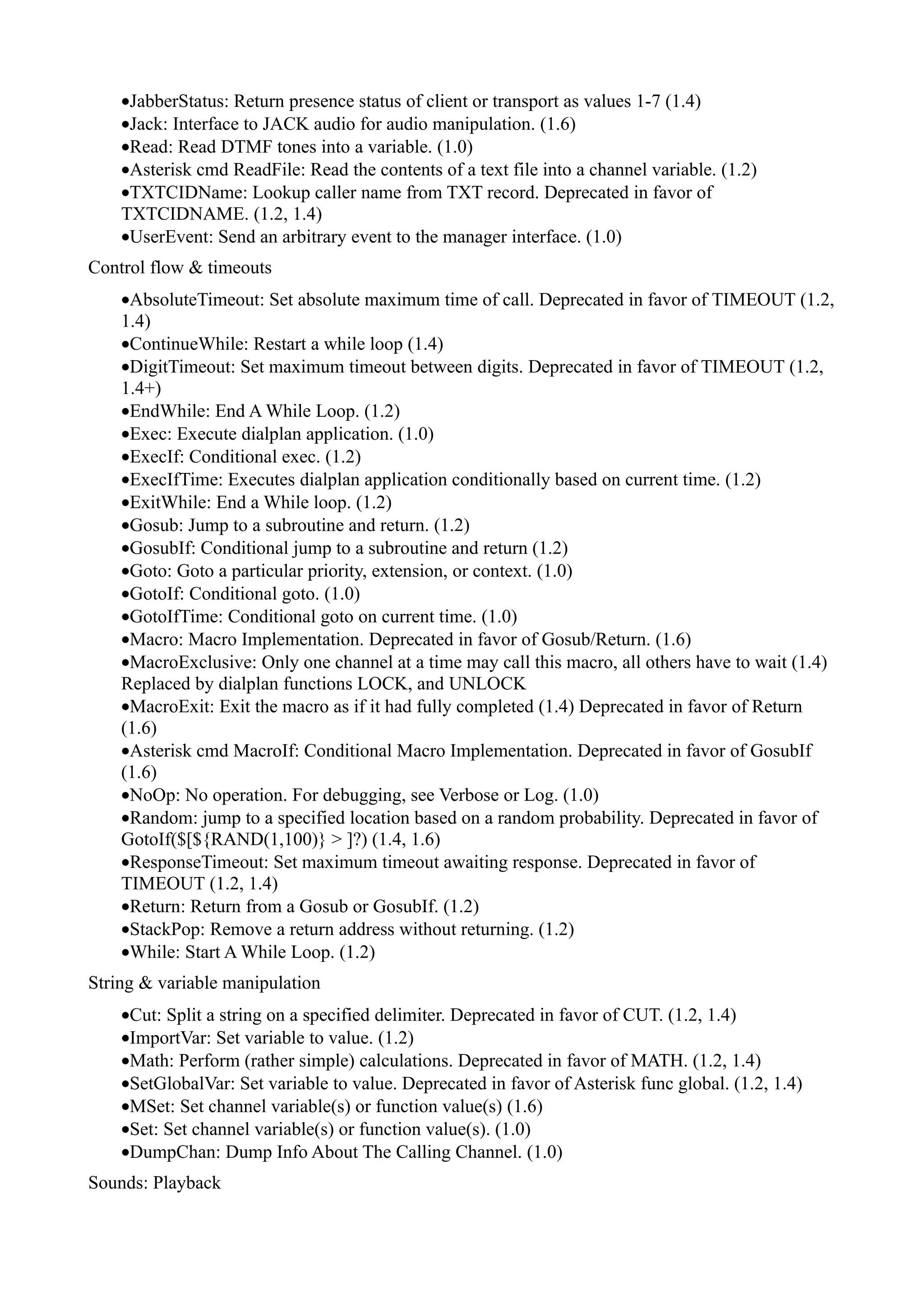 Asterisk PBX Commands, Leadinspiration | PDF