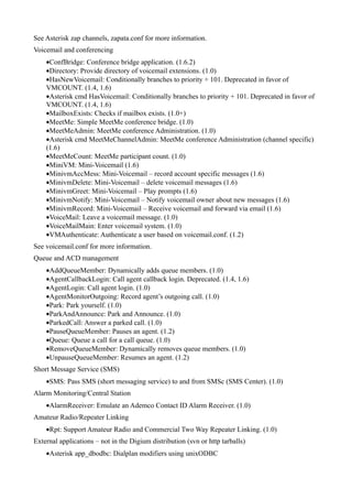 Asterisk PBX Commands, Leadinspiration | PDF