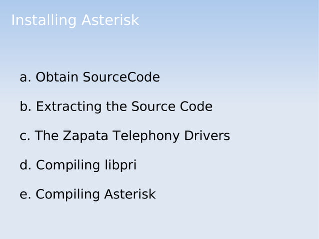 ASTERISK - Open Source PBS | PPT