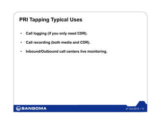 Asterisk PRI Passive Call Recording | PDF