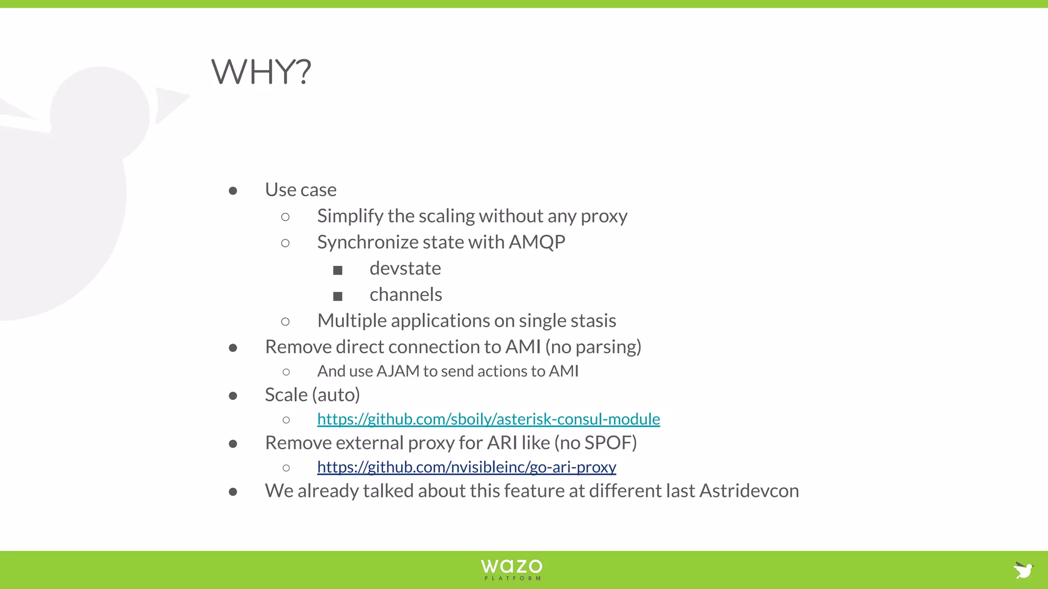 Asterisk amqp @ astricon19 | PPT
