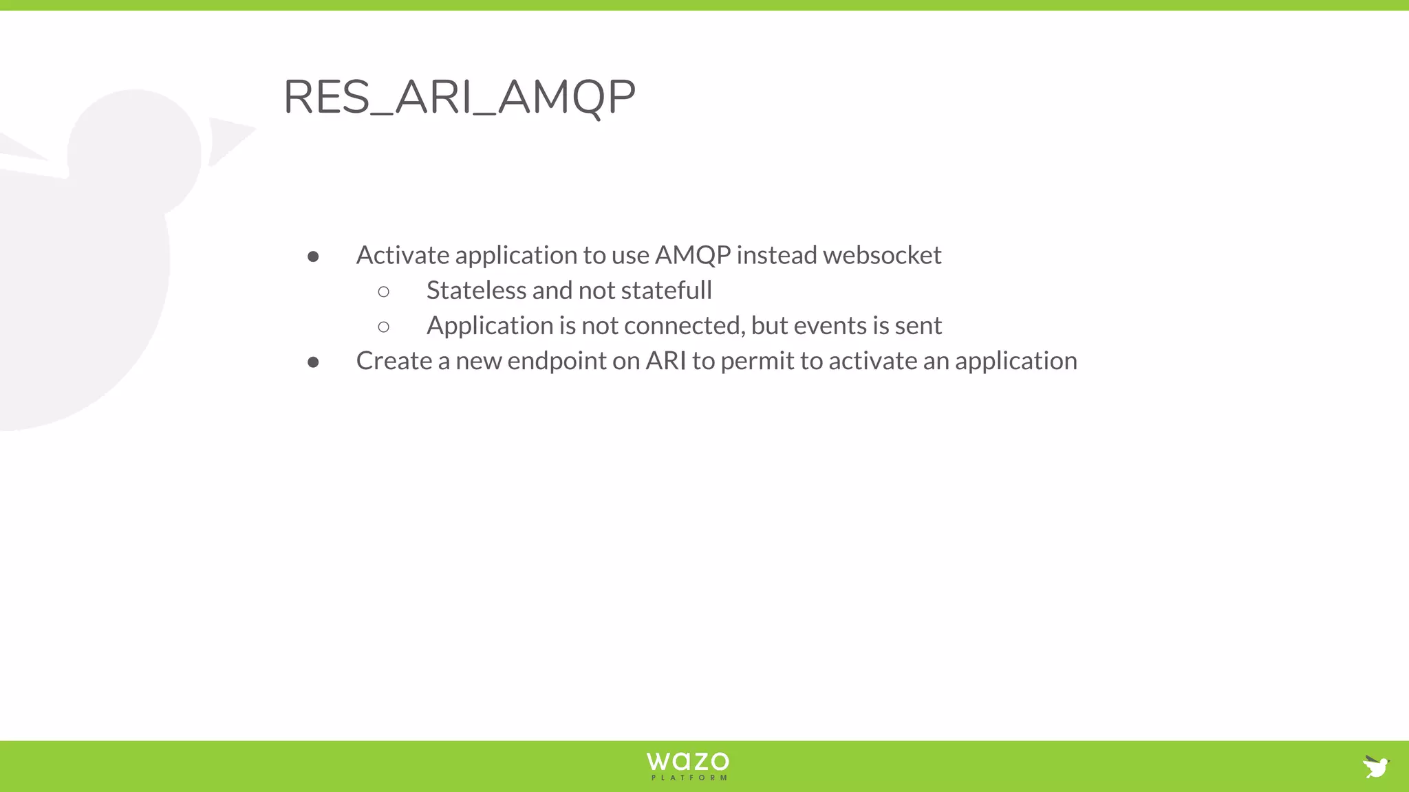 Asterisk amqp @ astricon19 | PPT