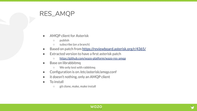 Asterisk amqp @ astricon19 | PDF