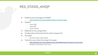 Asterisk amqp @ astricon19 | PDF