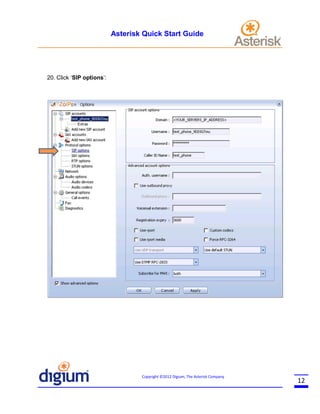 Asterisk quick start Guide | PDF