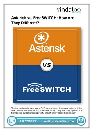 Asterisk vs. FreeSWITCH: How Are They Different? | PDF | Shareware and Freeware | Computer ...