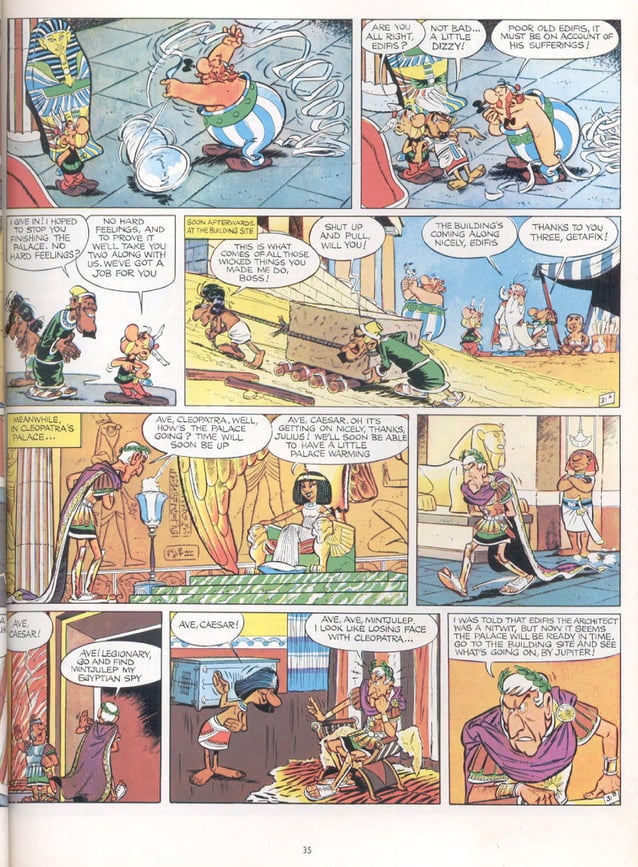 Asterix And Cleopatra | PDF