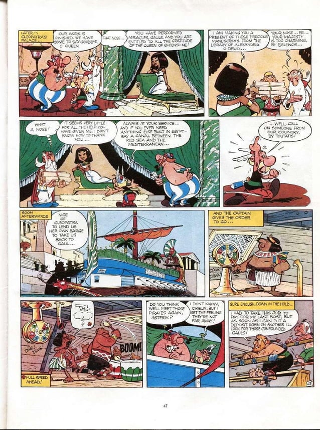 Asterix and Cleopatra | PDF