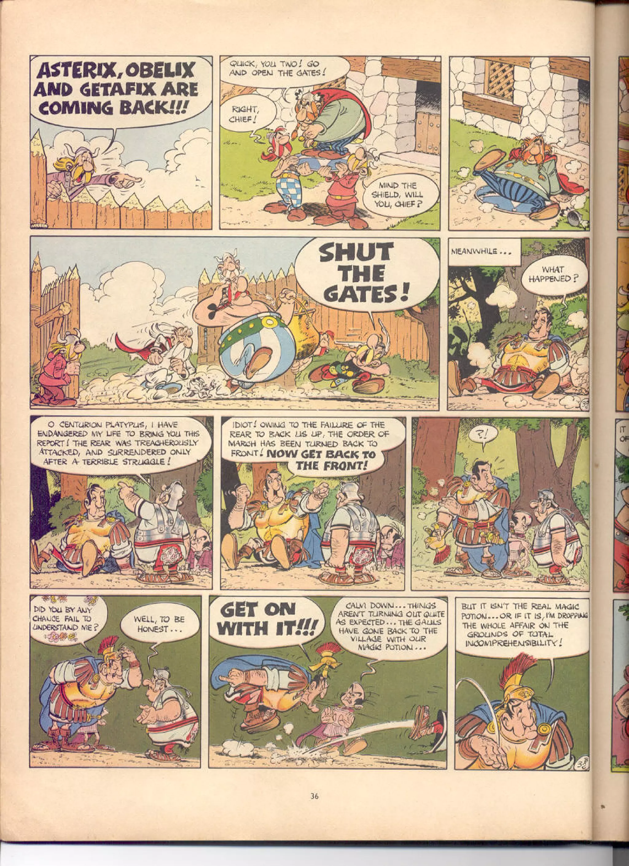 Asterix And The Roman Agent | PDF