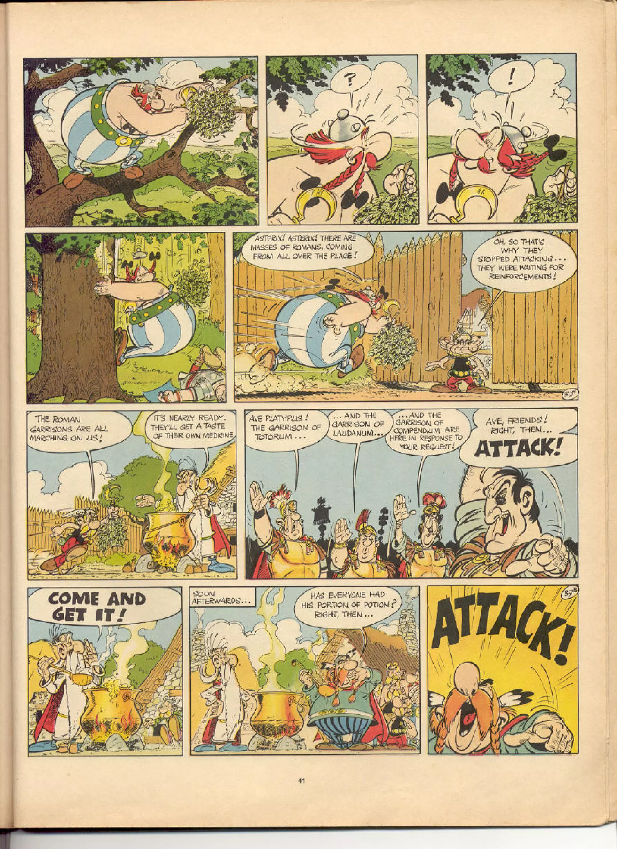 Asterix And The Roman Agent | PDF