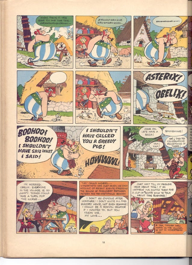 Asterix And The Roman Agent | PDF