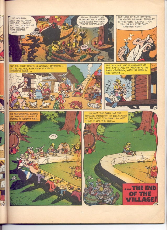 Asterix And The Roman Agent | PDF
