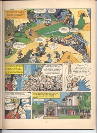 Asterix And The Roman Agent | PDF