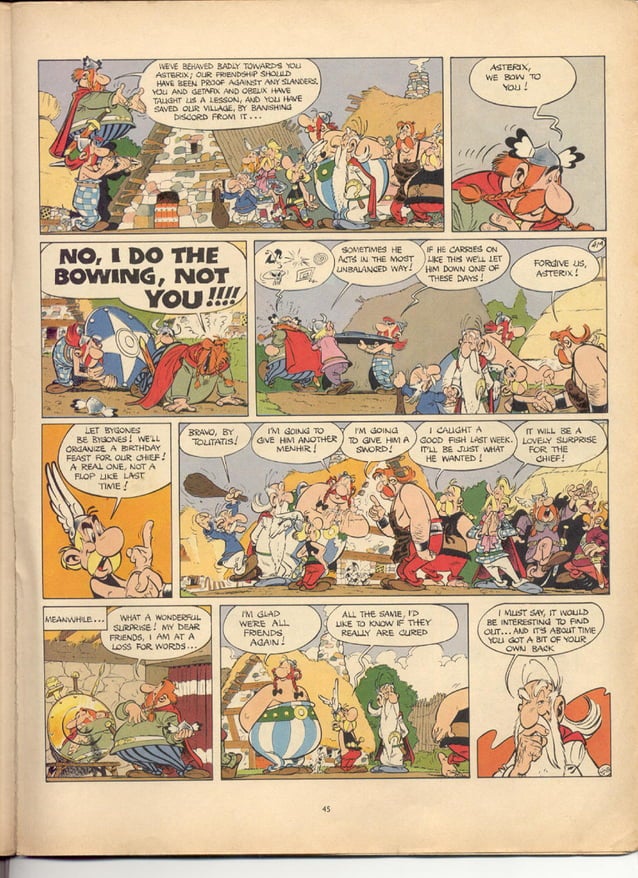 Asterix And The Roman Agent | PDF