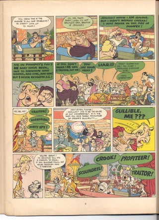 Asterix And The Roman Agent | PDF