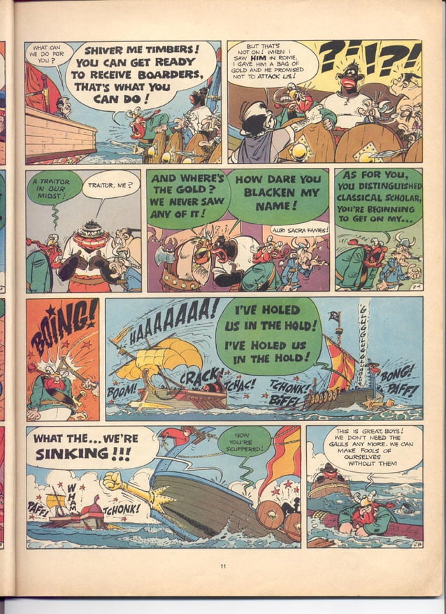Asterix And The Roman Agent | PDF