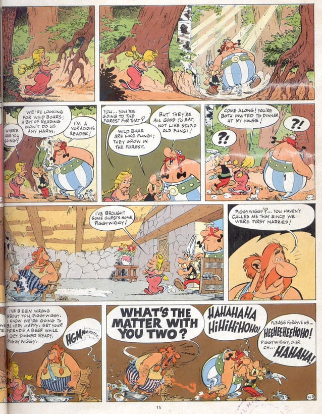 Asterix And The Soothsayer | PDF