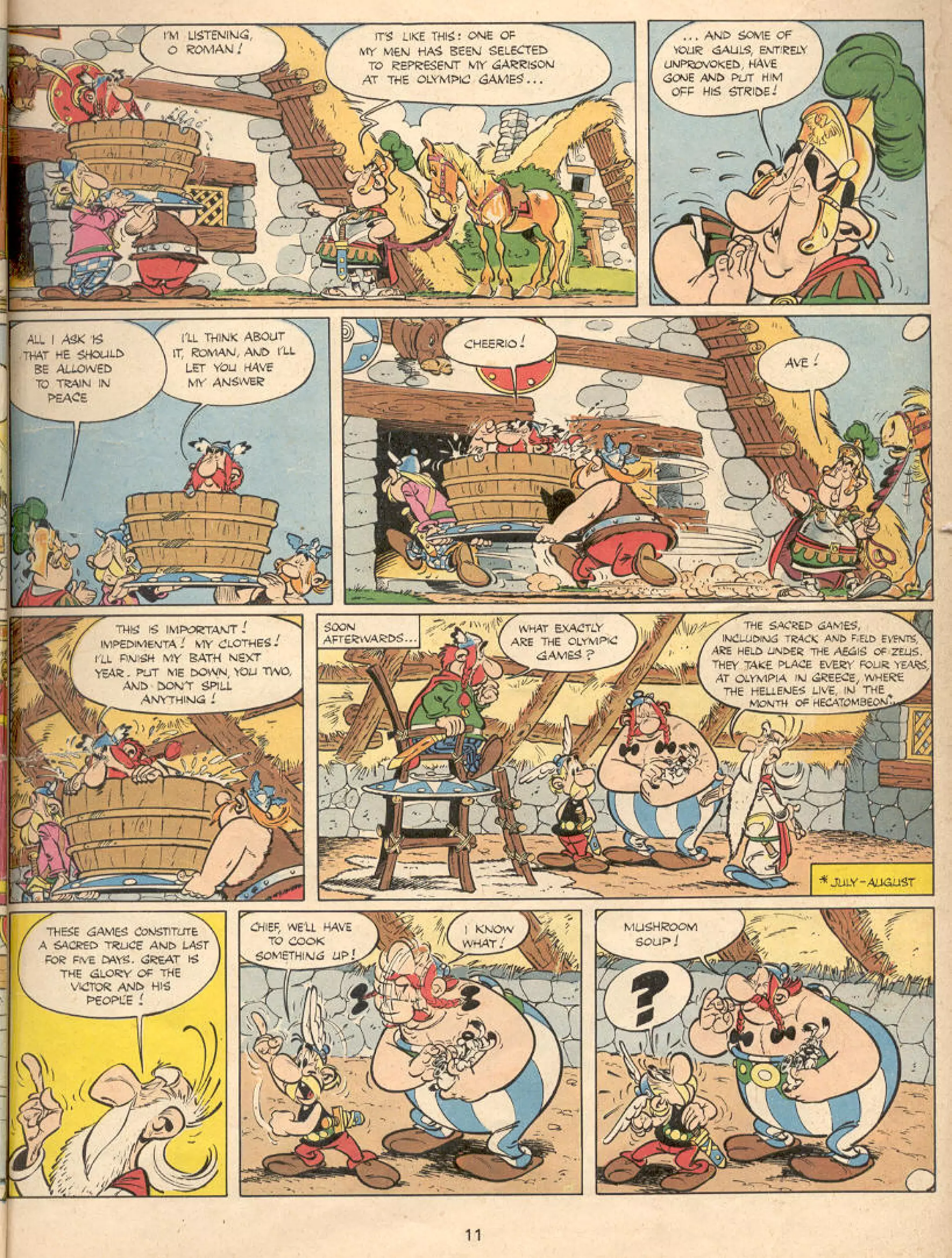 Asterix At The Olympic Games | PDF