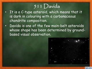 Davida Asteroid