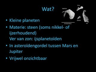 Asteroide | PPTX | Space and Astronomy | Science