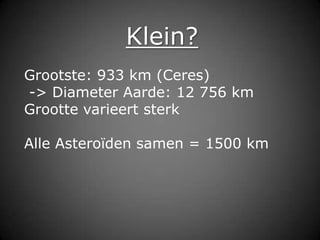 Asteroide | PPTX
