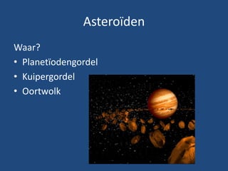 Asteroiden | PPT