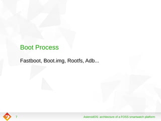AsteroidOS: Architecture of a FOSS smartwatch platform | ODP