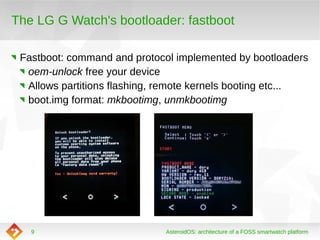 AsteroidOS: Architecture of a FOSS smartwatch platform | PPT
