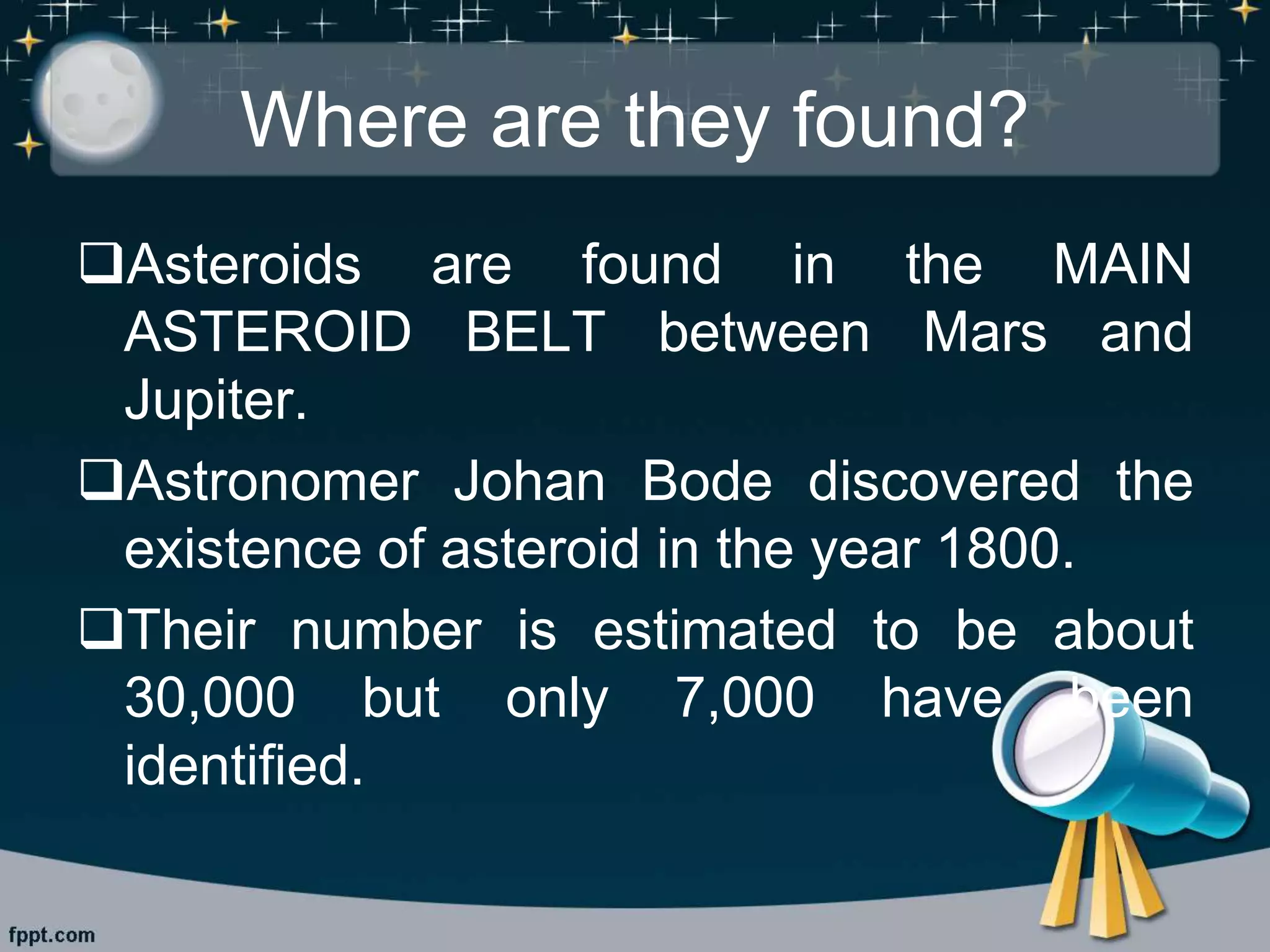 Asteroids | PPTX
