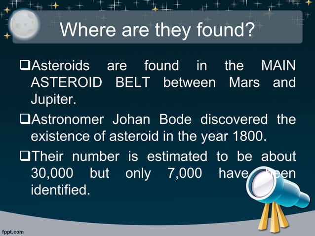 Asteroids | PPTX