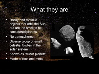 Asteroids Powerpoint | PPT