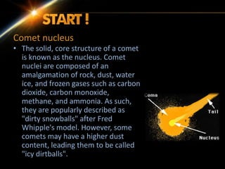 Asteroids and Comets | PPTX