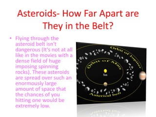 Asteroids and meteoroids | PPT