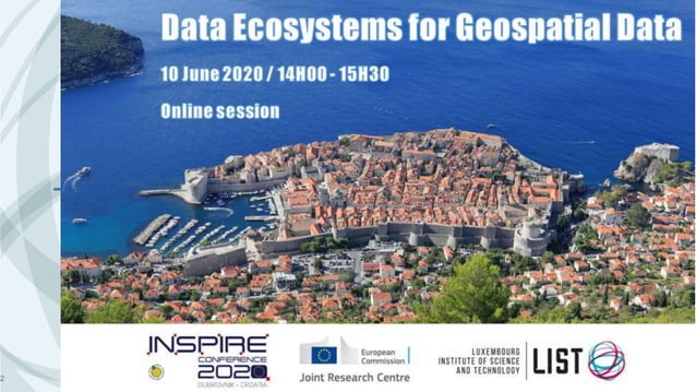 Data Ecosystems for Geospatial Data | PPT