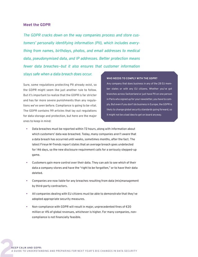 Keep Calm and GDPR | PDF