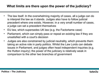 As the judiciary | PPT