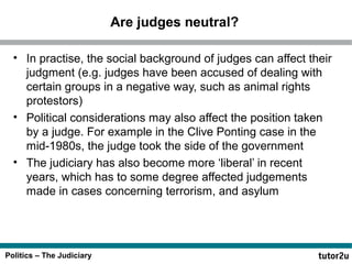 As the judiciary | PPT