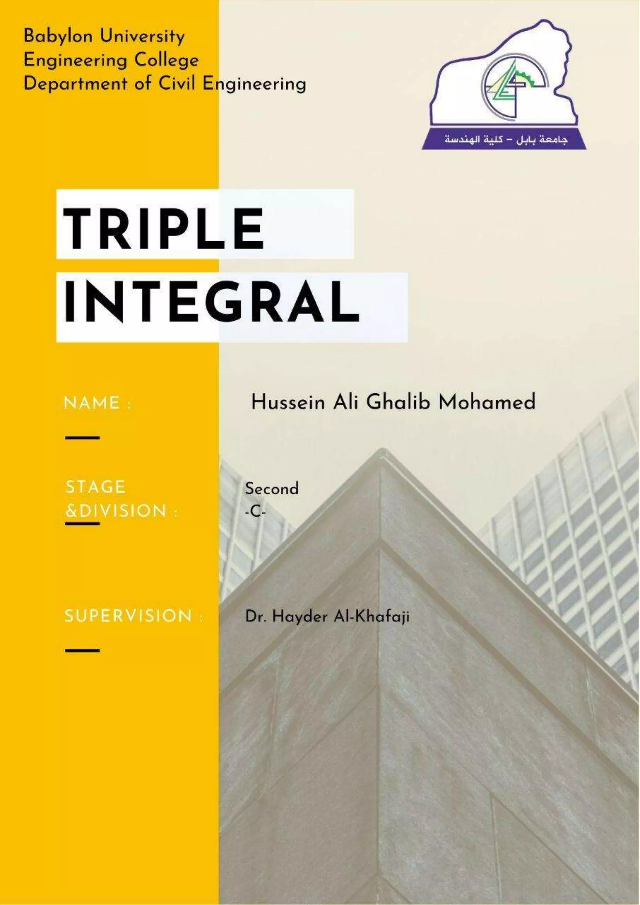 Triple Integral | DOCX