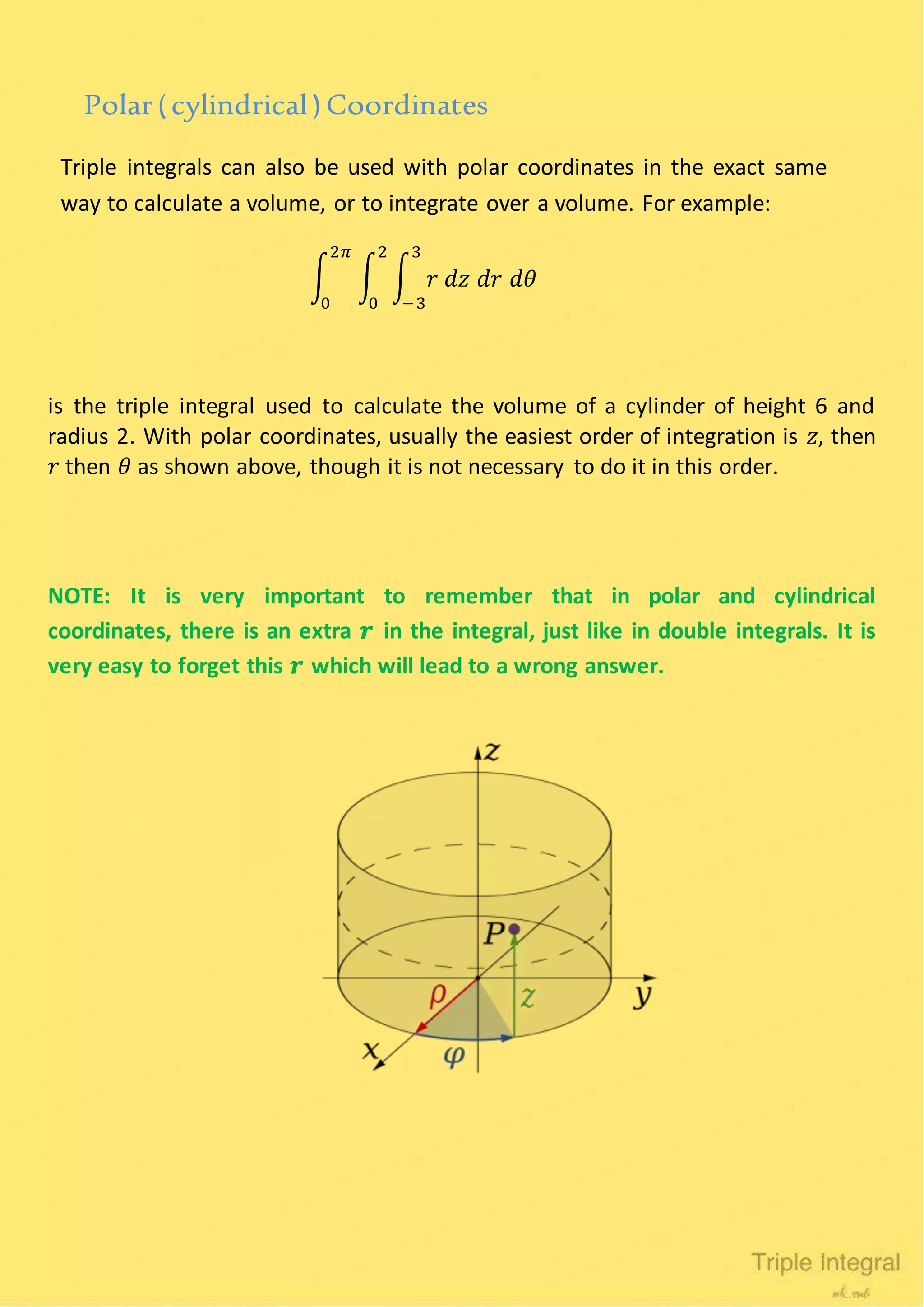 Triple Integral | DOCX