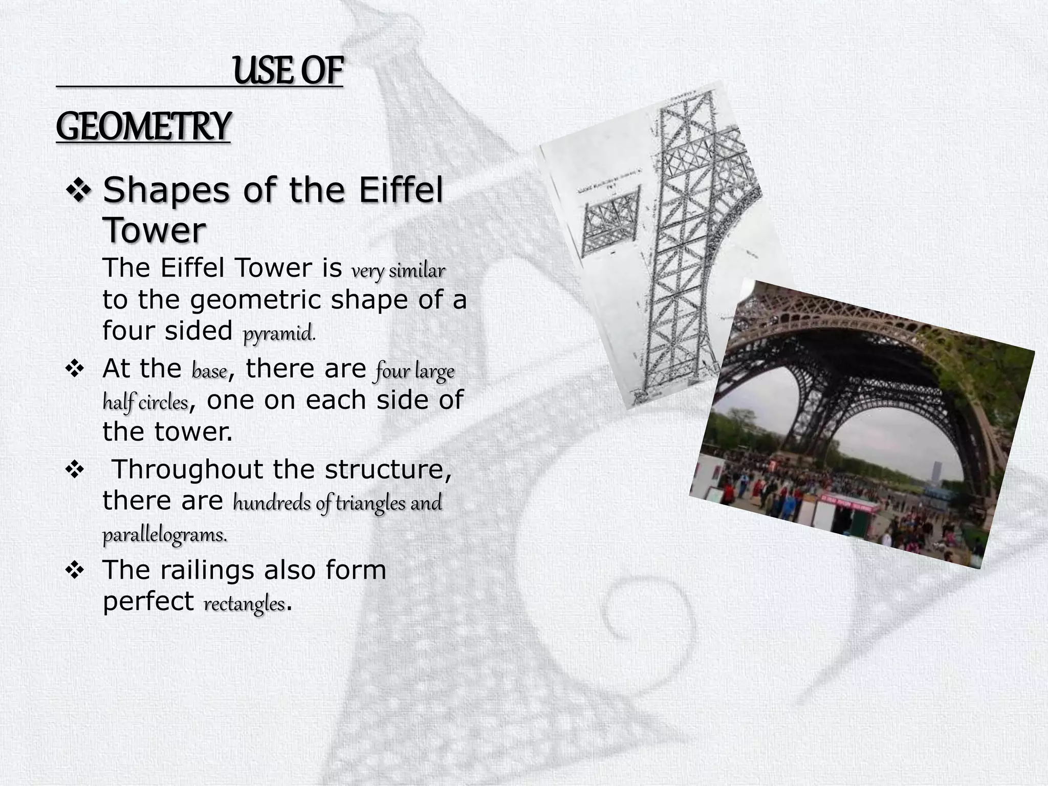 Asthetics of eiffel tower | PPTX | Geography | Science