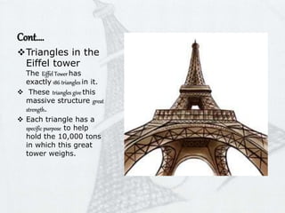 Asthetics of eiffel tower | PPTX | Geography | Science