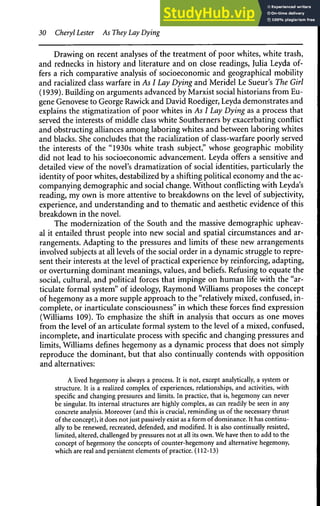 As They Lay Dying Rural Depopulation And Social Dislocation As A ...