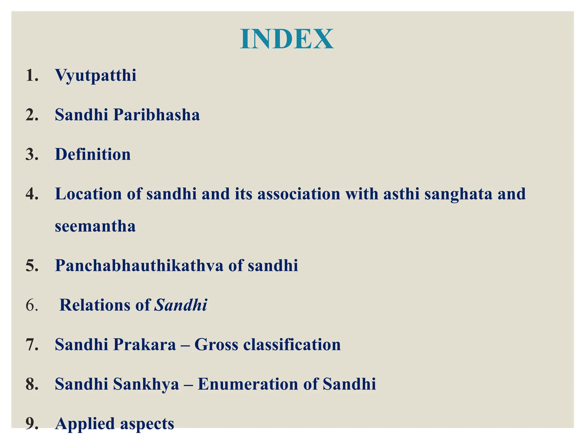 Brief introduction to Sandhi shareera in Ayurveda. | PPTX