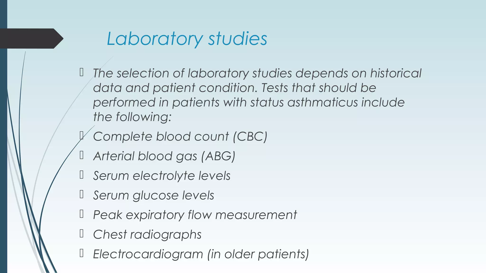 Acute Severe Asthma | PPT