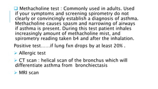 Asthma | PPTX | Lung and Respiratory Health | Diseases and Conditions