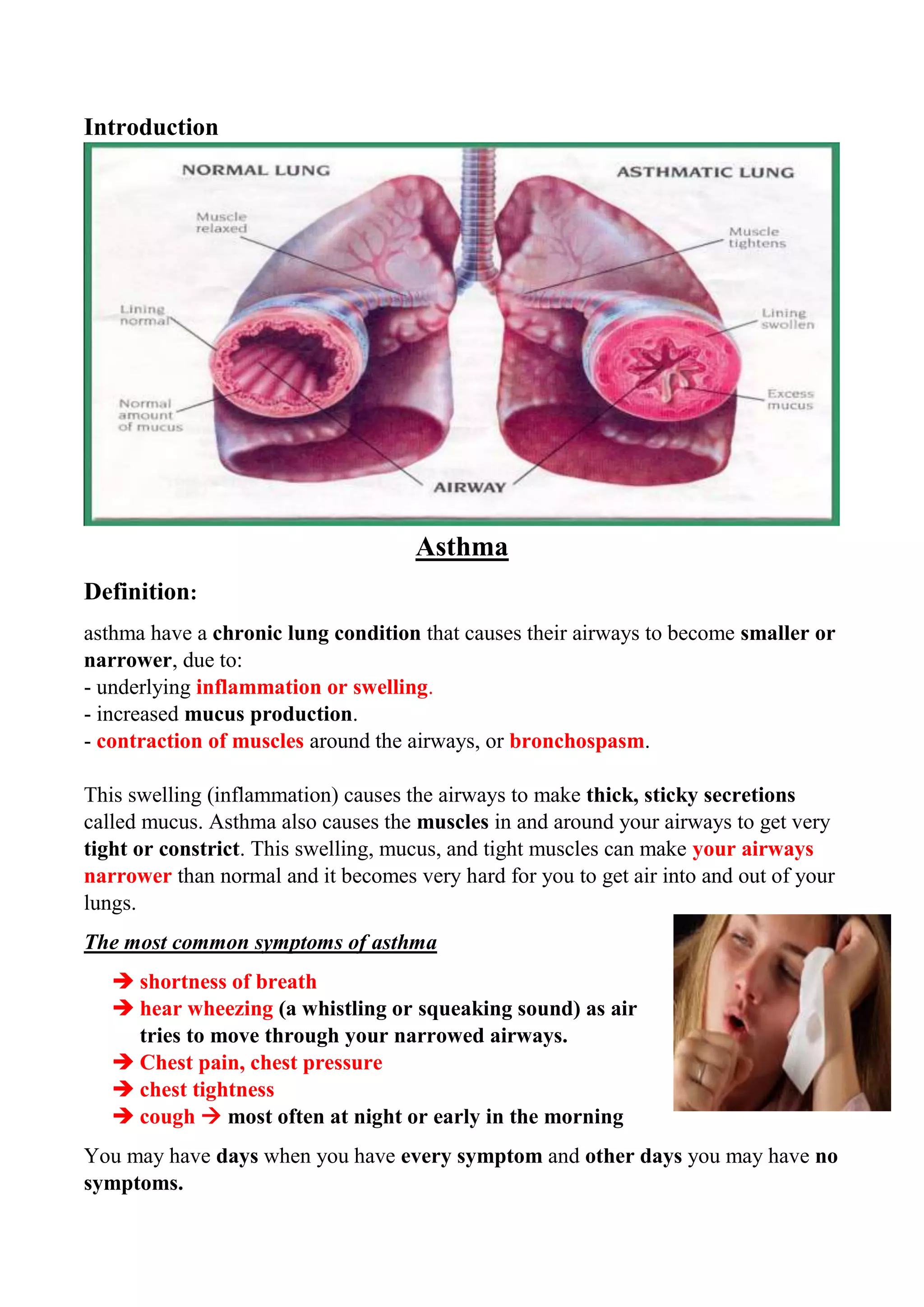 Asthma | PDF
