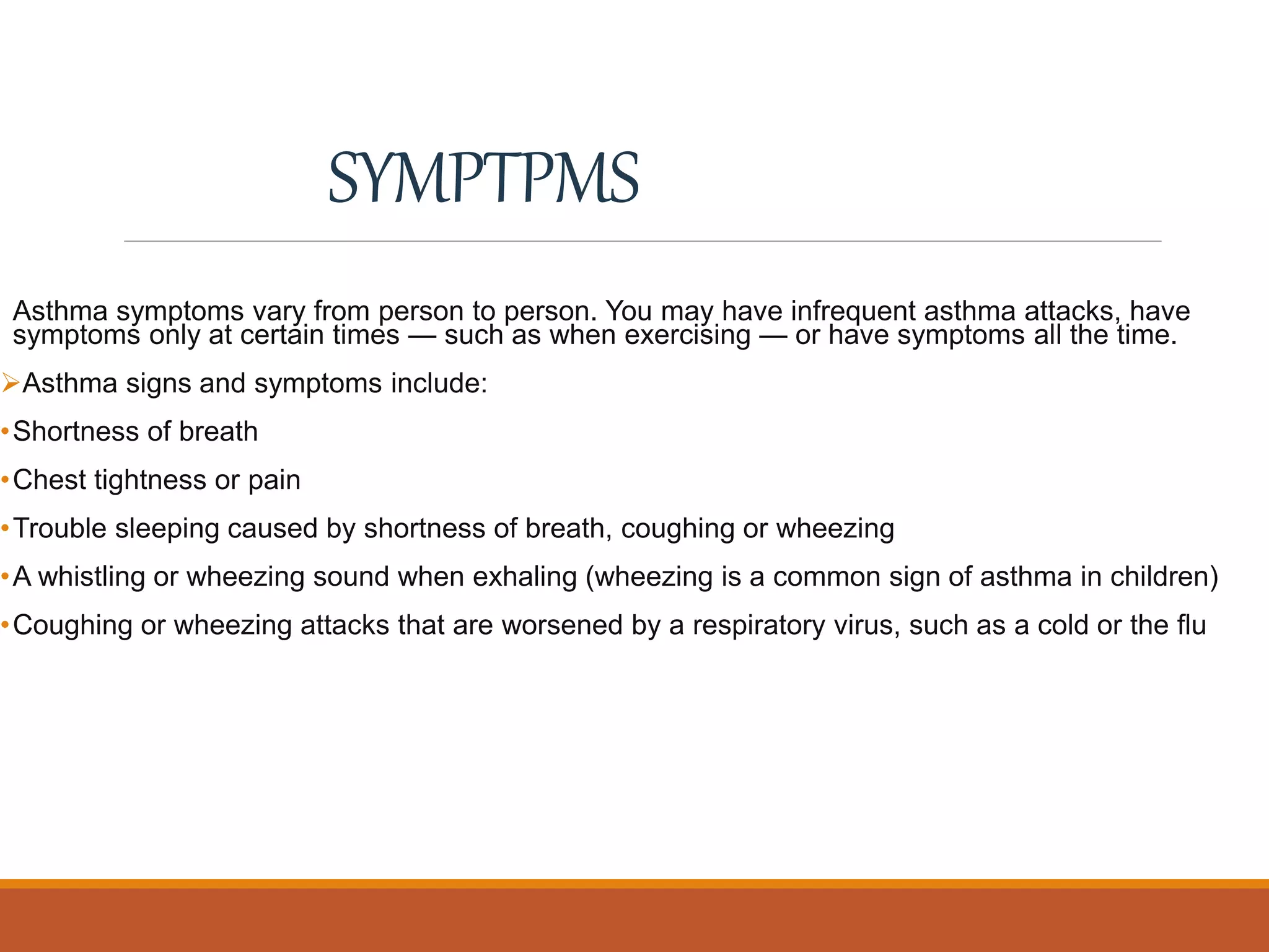 Asthma | PPTX