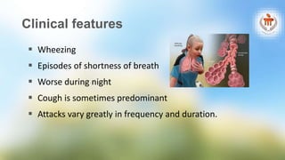 Bronchial Asthma - Epidemiology, Pathogenesis and Management | PPTX